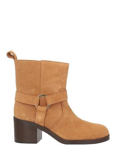 ODISSI Suede Ankle Boots - Camel