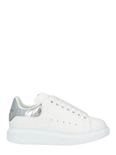 Alexander McQueen Leather Sneakers - White