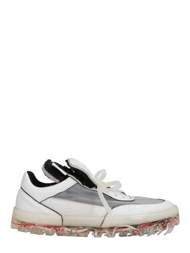 RBRSL High-top Leather Sneakers - White