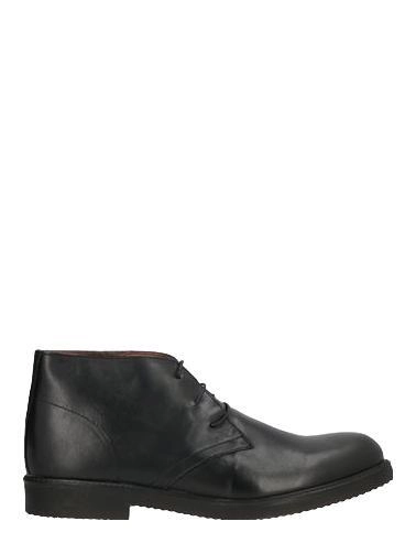 CALPIERRE Leather Ankle Boots - Midnight Blue