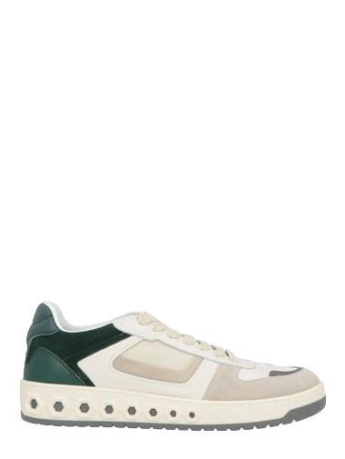 BORN OUTSIDE Multicolor Suede And Mesh Low-top Sneakers - White