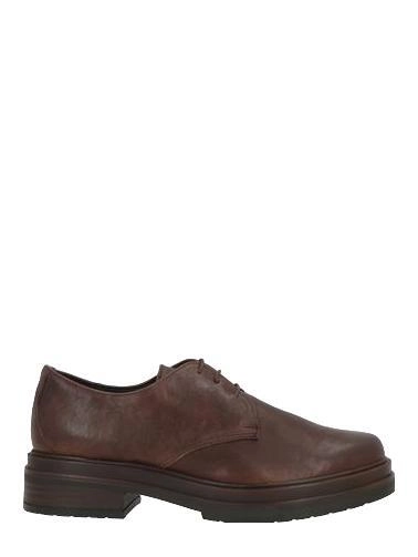 DIVINE FOLLIE Leather Derby Shoes - Brown
