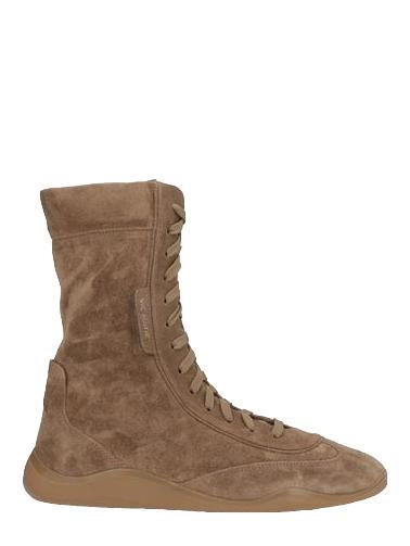 VIC MATIE Suede Lace-up Ankle Boots - Grey