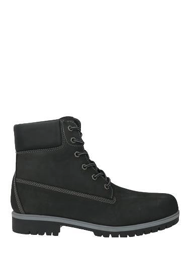 CAFÈNOIR Leather Ankle Boots - Grey