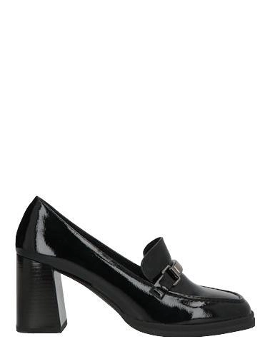 BRACCIALINI Embellished Loafers With Block Heel - Black