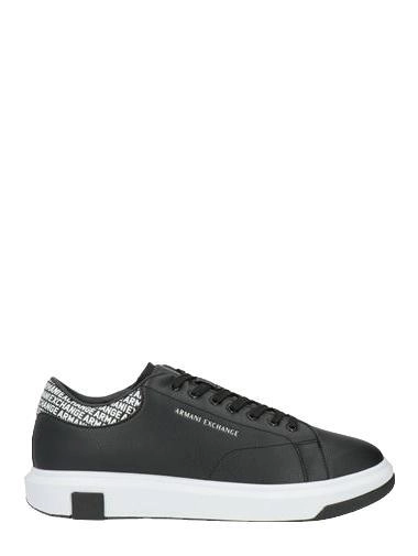 Armani Exchange Sneakers Size Synthetic Material - Black