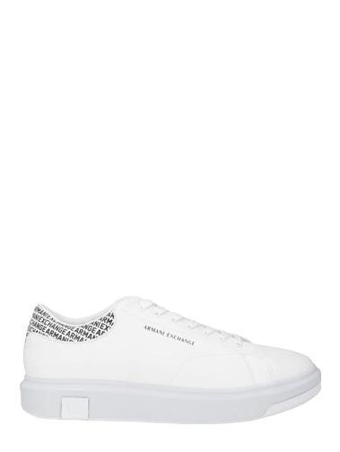 Armani Exchange Sneakers Size Synthetic Material - White