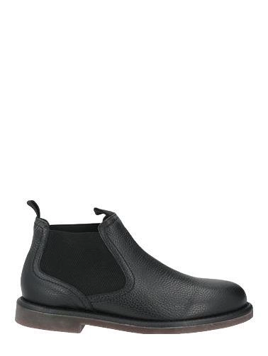 BALDININI Chelsea Boots In Pebbled Leather - Black