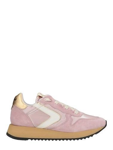VALSPORT Leather And Textile Fiber Low-top Sneakers - Pink