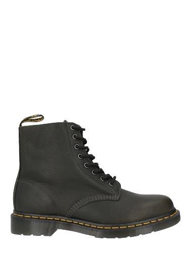 Dr. Martens Leather Lace-up Ankle Boots - Green