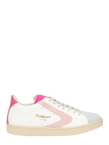 VALSPORT Leather And Textile Low-top Sneakers - Off White