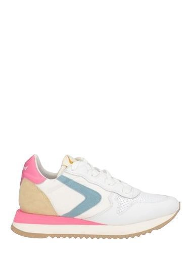 VALSPORT Low Top Leather And Textile Fiber Sneakers - White