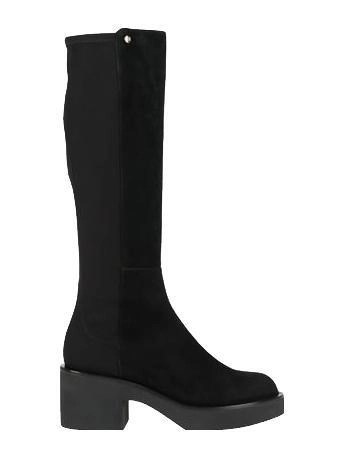 STUART WEITZMAN Leather And Textile Fibers Boots - Black