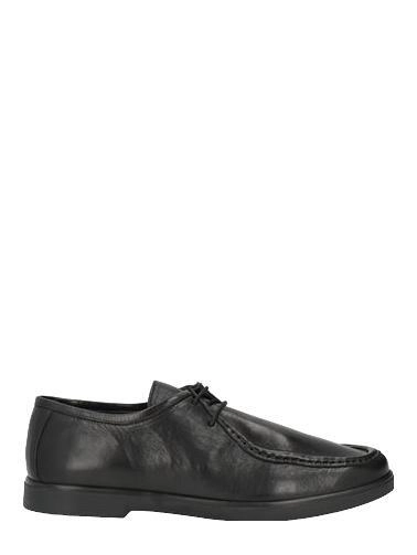 CERRUTI 1881 Cow Leather Lace-up Shoes - Black