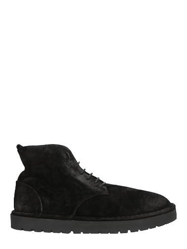 Marsèll Calfskin Lace-up Ankle Boots - Black