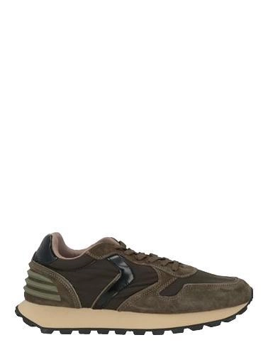 VOILE BLANCHE Leather And Textile Sneakers - Green