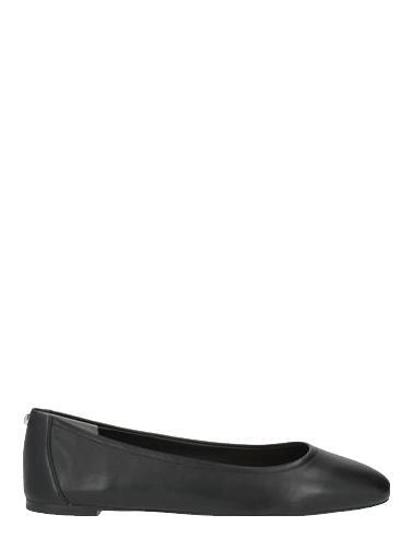 STUART WEITZMAN Leather Ballet Flats - Black