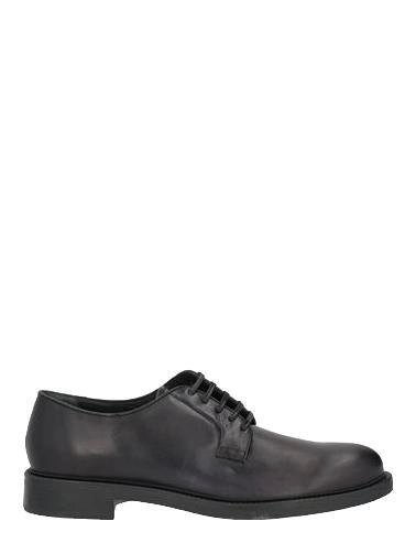 TF SPORT Lace-up Leather Derby Shoes - Black
