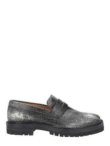 MAISON MARGIELA Leather Penny Loafers - Black