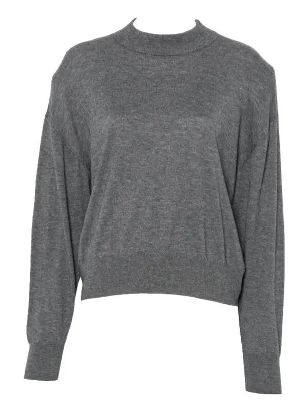 THE FRANKIE SHOP Turtleneck Sweater - Grey