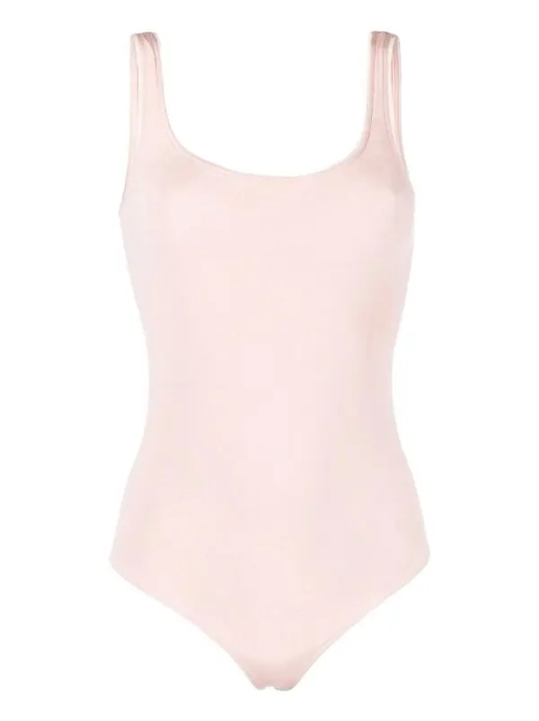 Wolford Scoop Neck Sleeveless Bodysuit - Pink