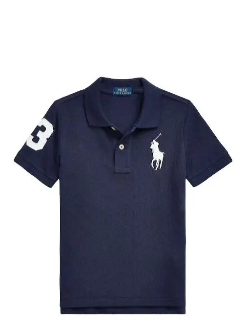 Ralph Lauren Short-sleeved Polo Shirt With Logo - Blue