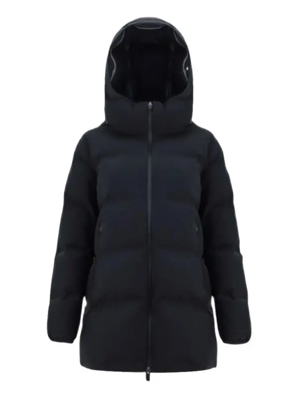 Herno Hooded Padded Coat - Black