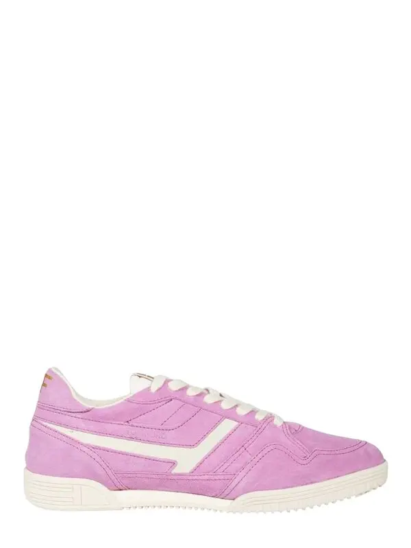 TOM FORD Lace-up Sneakers With Logo Detail - Pink