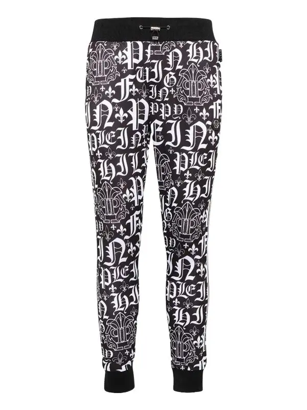 Philipp Plein Gothic Plein Track Pants - Black