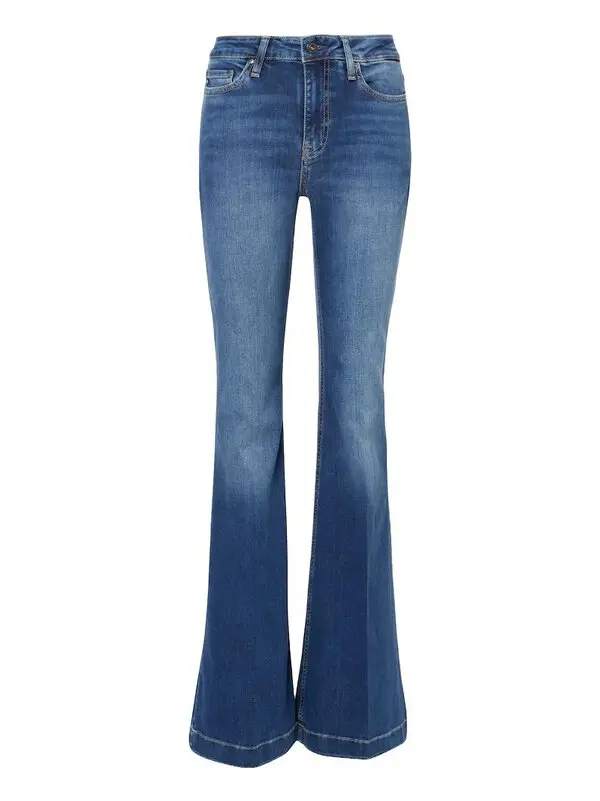 Ag Tropea High-rise Flared Jeans - Blue
