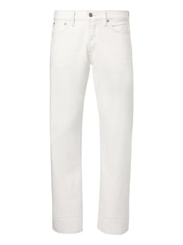 TOM FORD 50s Straight Jeans In Cotswold Stone - White