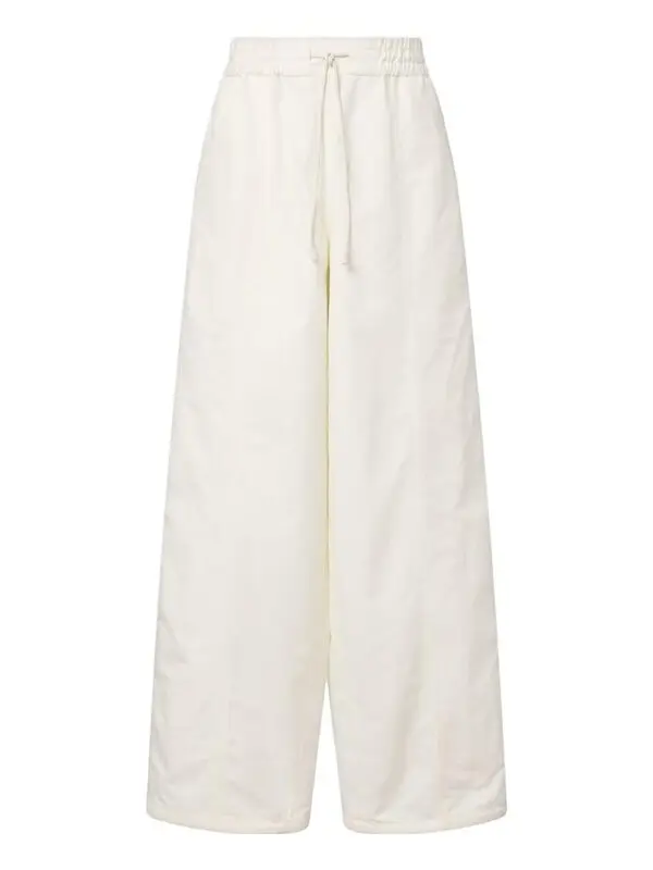 Bottega Veneta Cotton Toile Wide-leg Pants - White