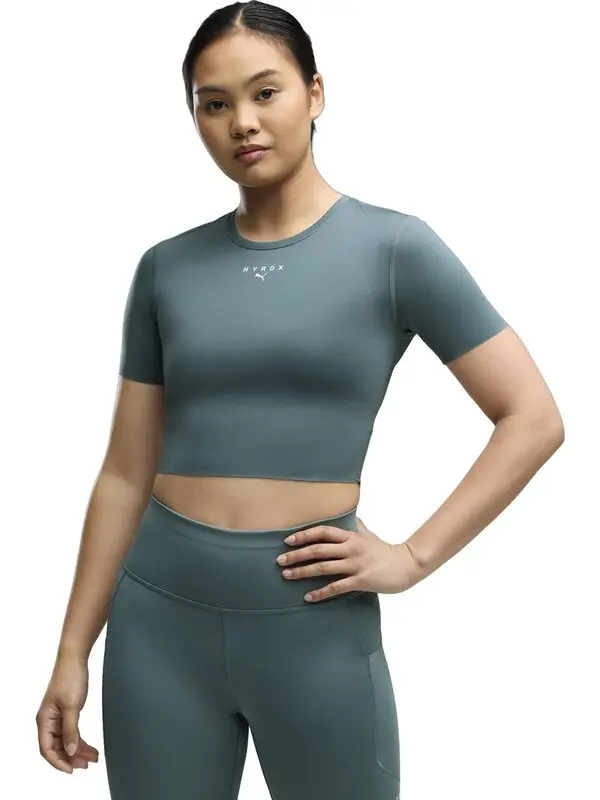 PUMA X Hyrox Performance Crop T-shirt - Green
