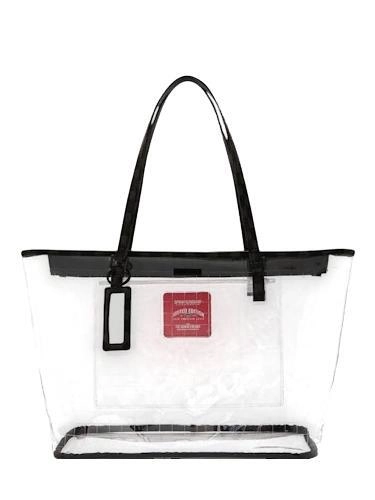 SPRAYGROUND Fully Sharks In Paris Tote - Clear