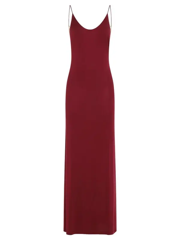 Saint Laurent Saint Lauren Long Dress - Red