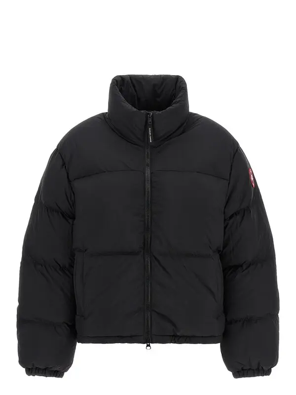 Canada Goose Fallon' Cropped Down Jacket - Black