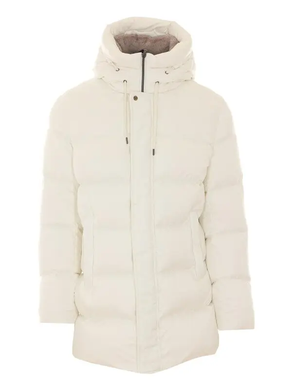 Herno Quilted Down Jacket - White