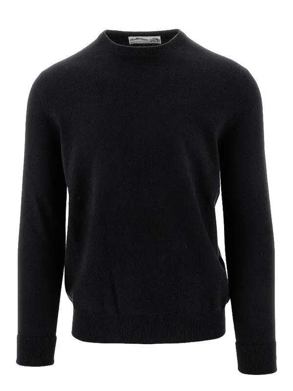 BALLANTYNE Cashmere Crewneck Sweater - Black