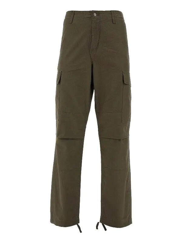Carhartt Work In Progress Cotton Ripstop Cargo Pants - Green