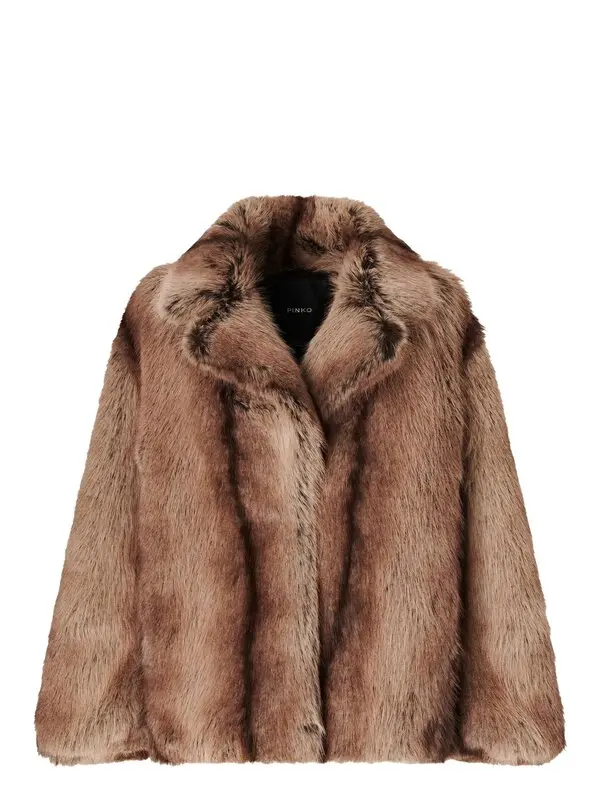Pinko Caladenia Caban Aspen Coat - Beige