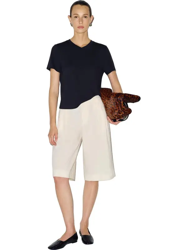 REFORMATION Lexi T-shirt - Black