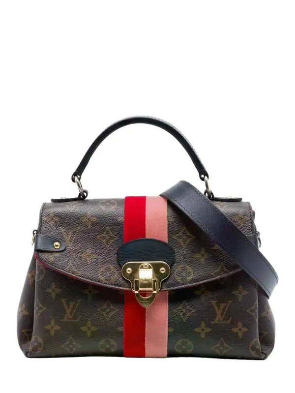 LOUIS VUITTON Monogram Georges Bb Satchel - Brown