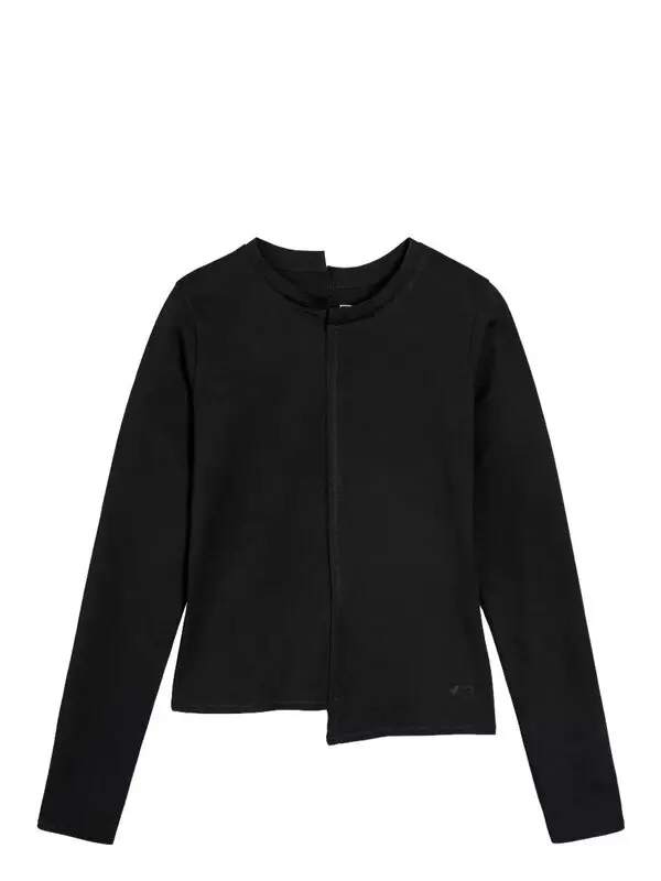 Y3 Fitted Long-sleeve T-shirt - Black