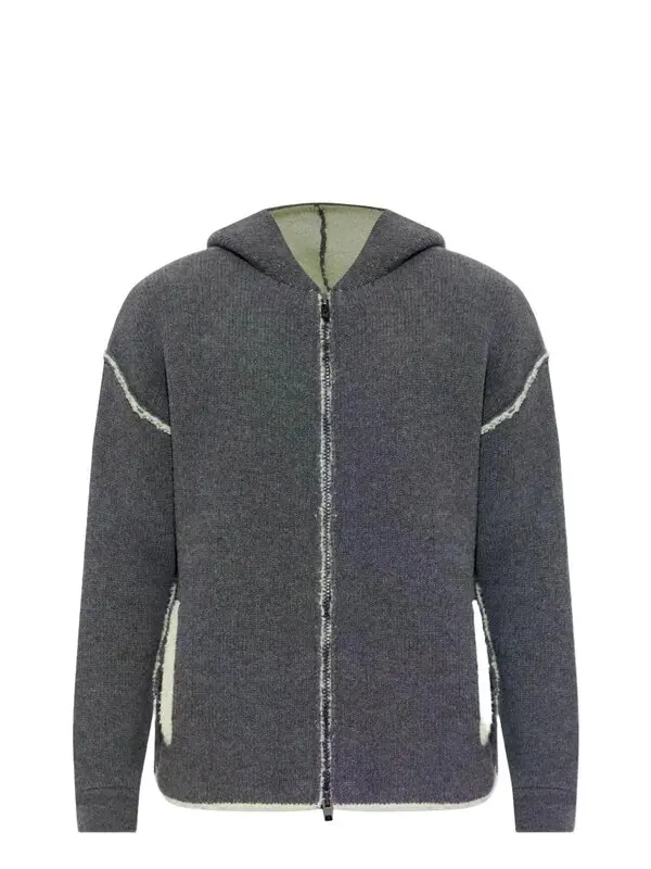 DIESEL® K-boubby Zip-fastening Hoodie - Grey