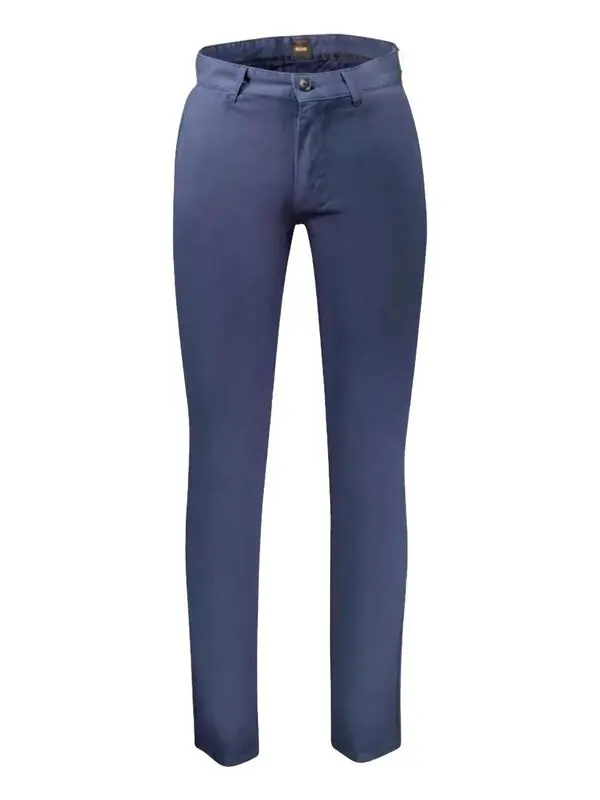 BOSS Slim-fit Chino Trousers - Blue