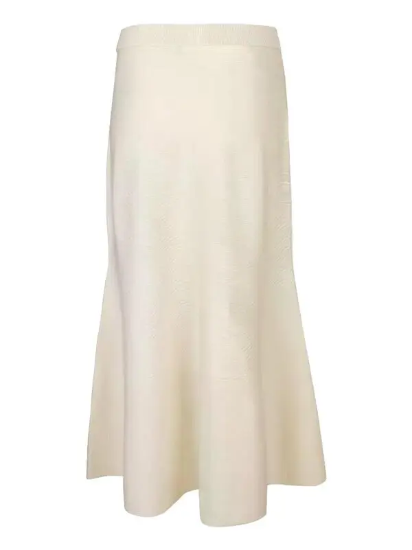 Simkhai Kasey Knitted Midi Skirt - Neutrals
