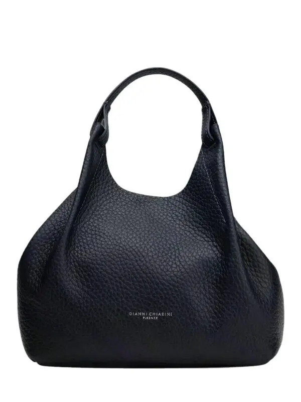 GIANNI CHIARINI Dua Grainy Leather Tote Bag - Blue