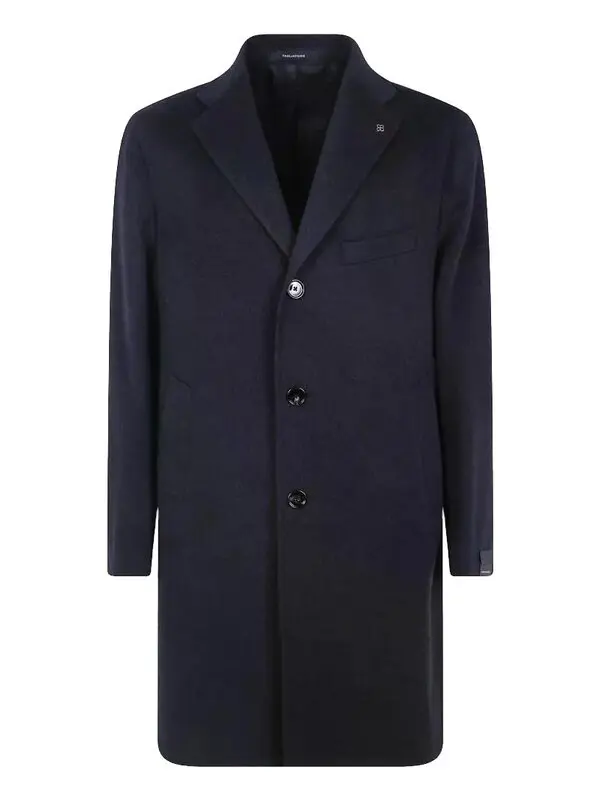 Tagliatore Wool Double-breasted Peacoat - Grey