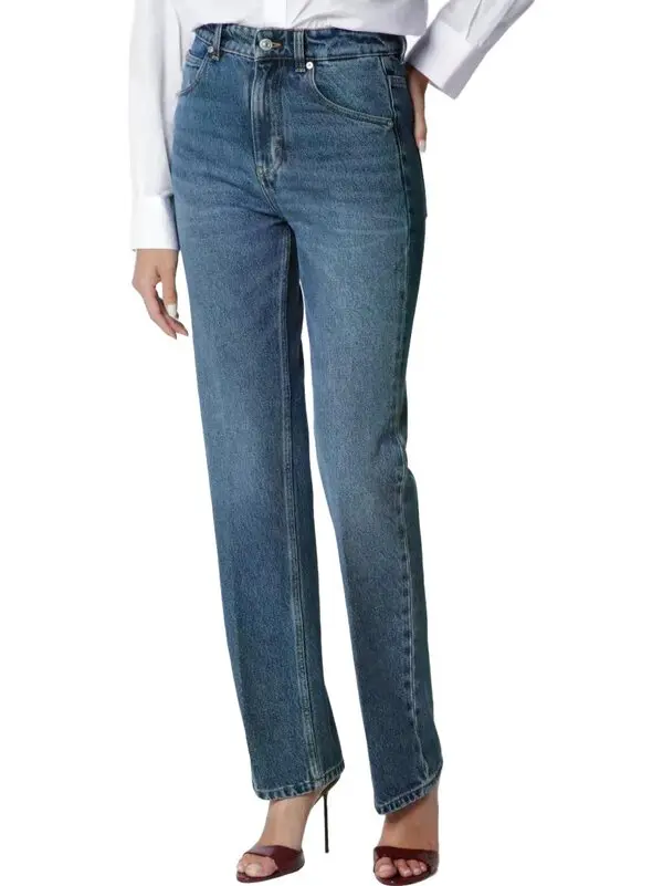 Victoria Beckham Julia High-rise Jeans - Blue
