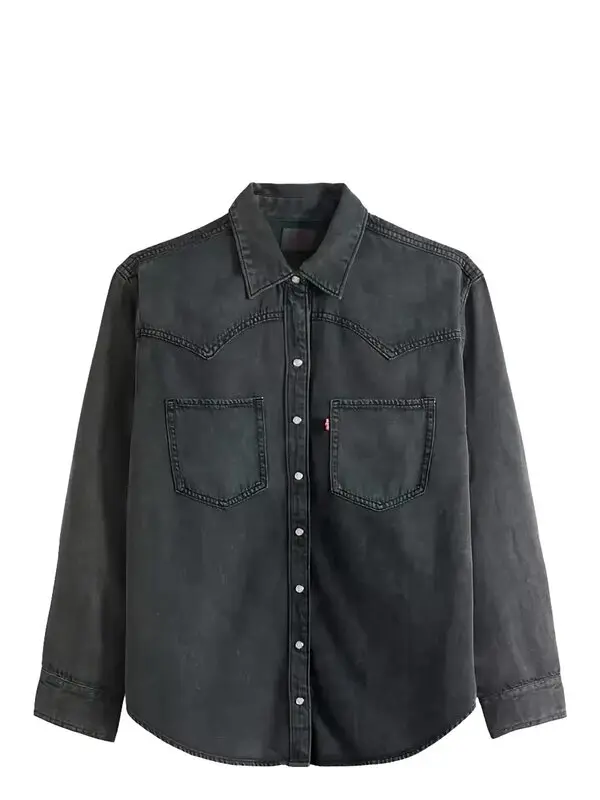 LEVI'S Teodora Western Shirt - Grey